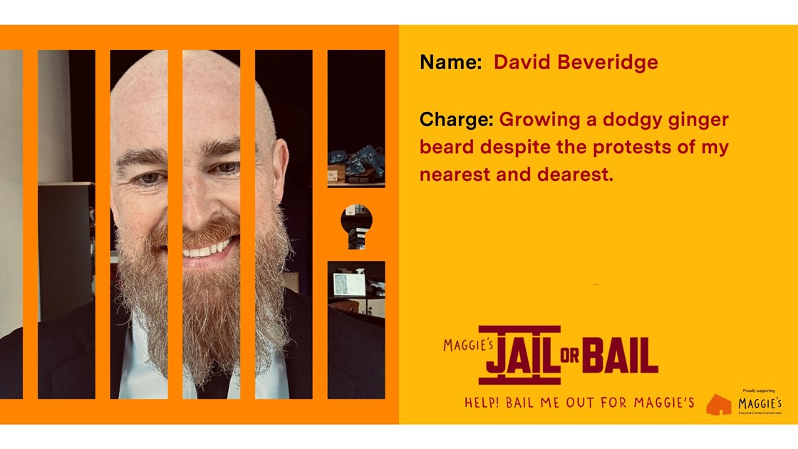 David Beveridge is fundraising for Maggie's Centres