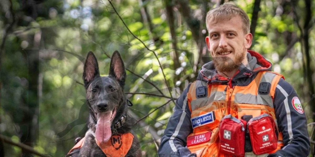 Liam Eccarius is fundraising for Search Dogs Sussex