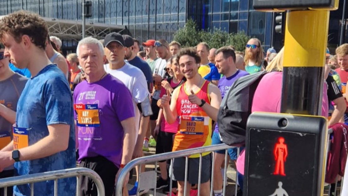 David Cuckson is fundraising for Breast Cancer Now