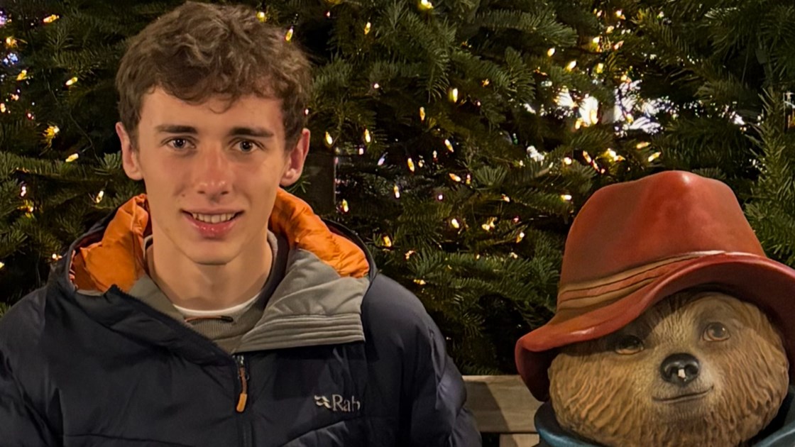Harvey Robinson is fundraising for Guide Dogs