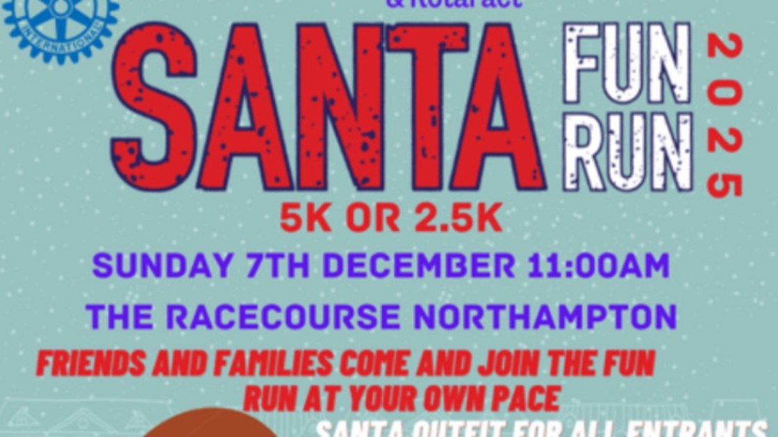 Northampton Rotary Charity Santa Fun Run - JustGiving