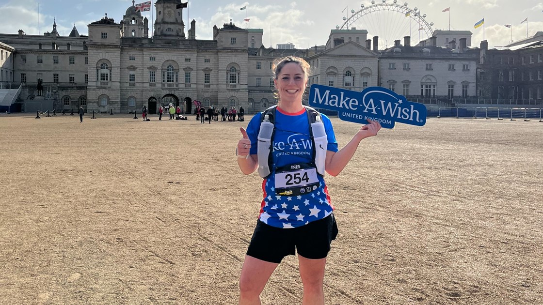 Inès Robert is fundraising for Make-A-Wish Foundation UK