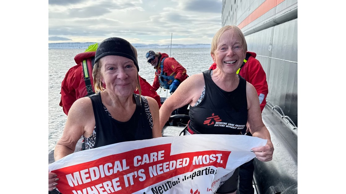 Ruth Lambert and Kay Lubek's Polar Team is fundraising for Medecins ...