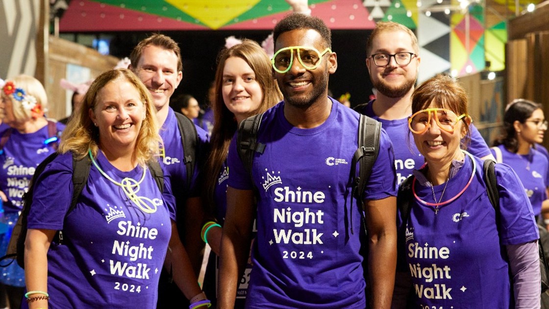 Shine Night Walk 2025 - JustGiving