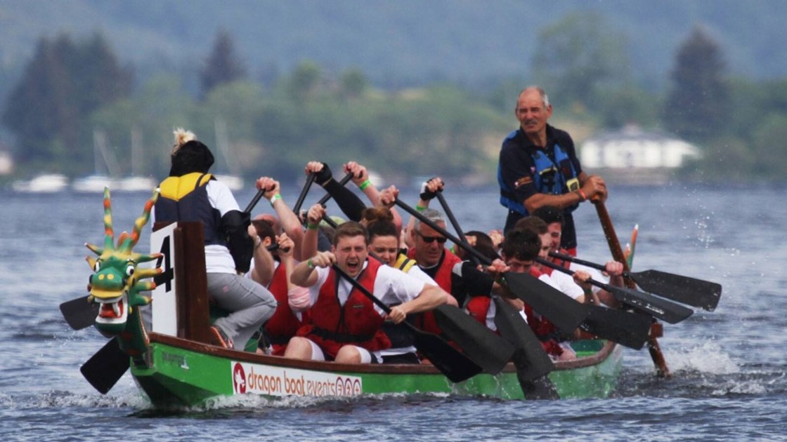 Cerebral Palsy Scotland's Dragon Boat race day 2023 with headline ...