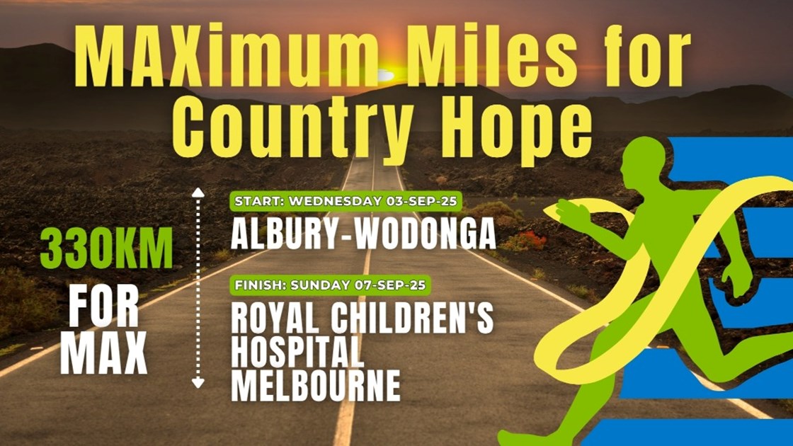 MAXimum Miles for Country Hope - JustGiving