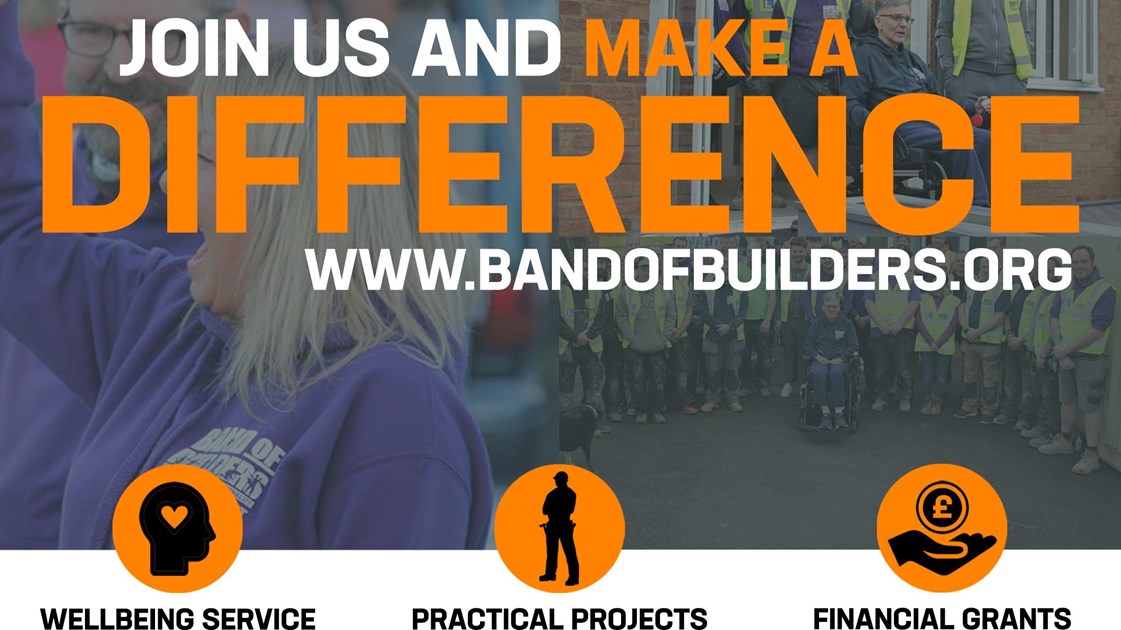 Jewson Major Build Solutions is fundraising for BAND OF BUILDERS