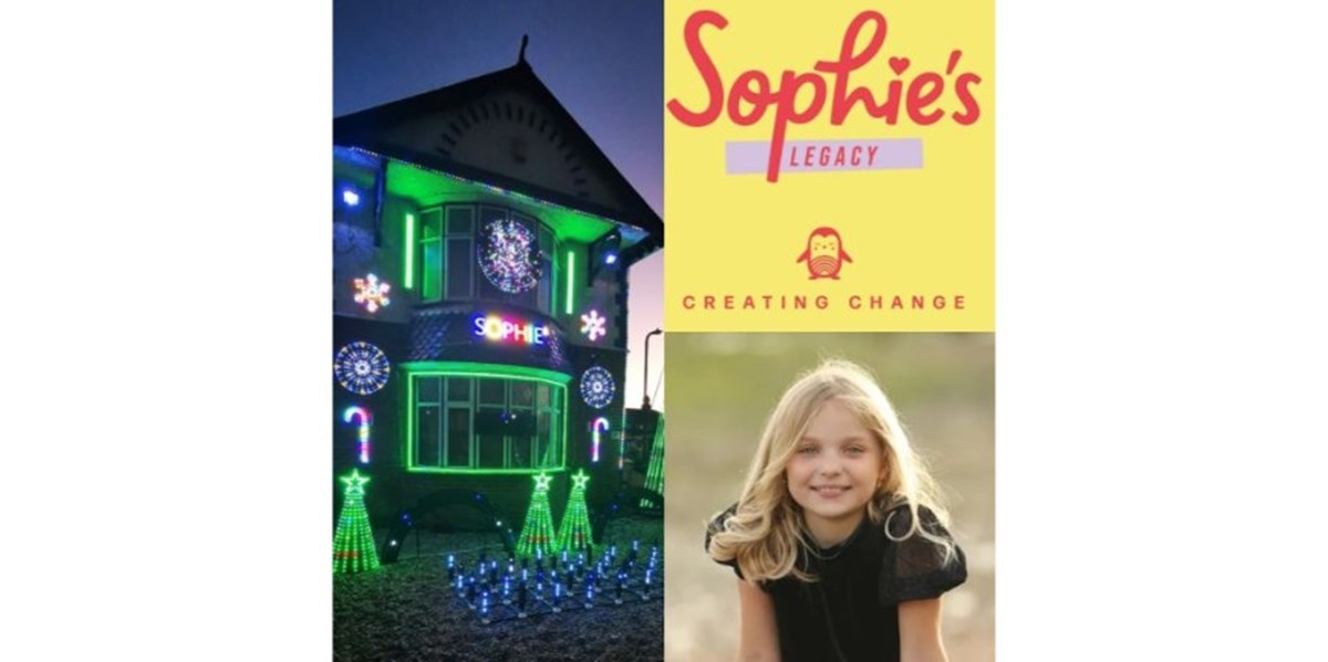 Semmens Family Light Show - is fundraising for Sophie's Legacy