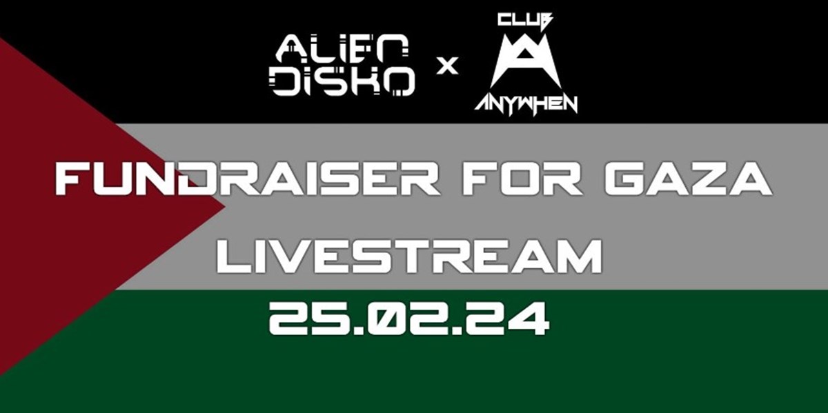Alien Disko is fundraising for Medical Aid for Palestinians