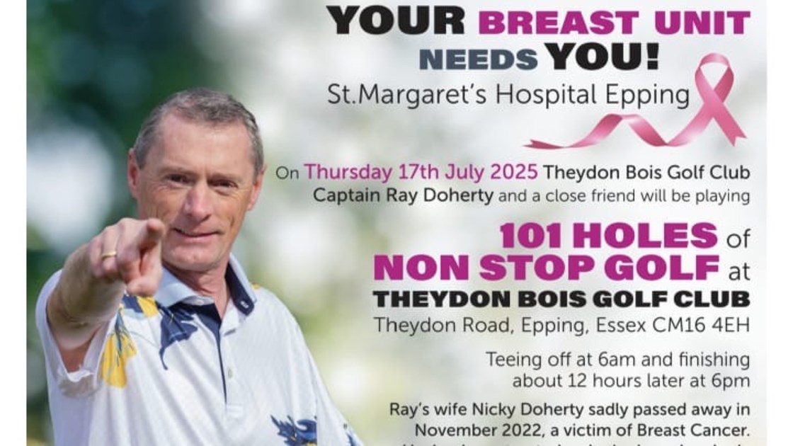 Ray Doherty is fundraising for The Princess Alexandra Hospital Charity