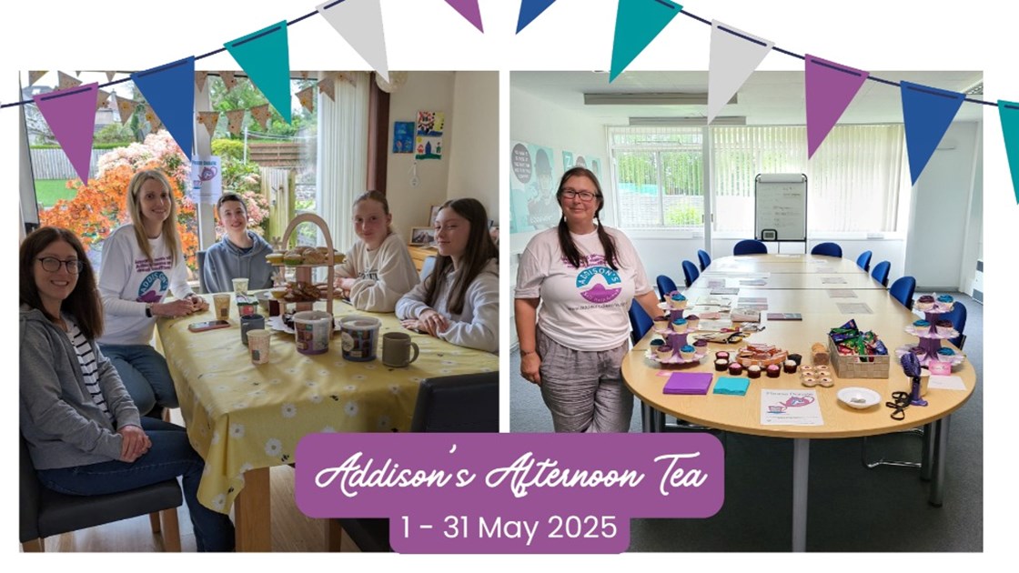 Addison's Afternoon Tea 2025 - JustGiving