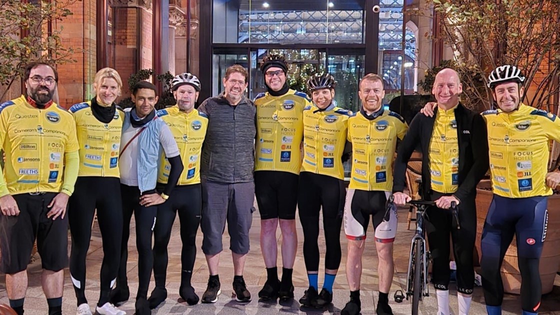 Neil Bowler Hotel Bike Ride 2025 is fundraising for Cameron’s Companions