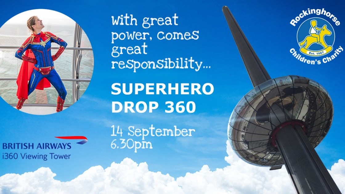 Superhero Drop 360 2022 - JustGiving