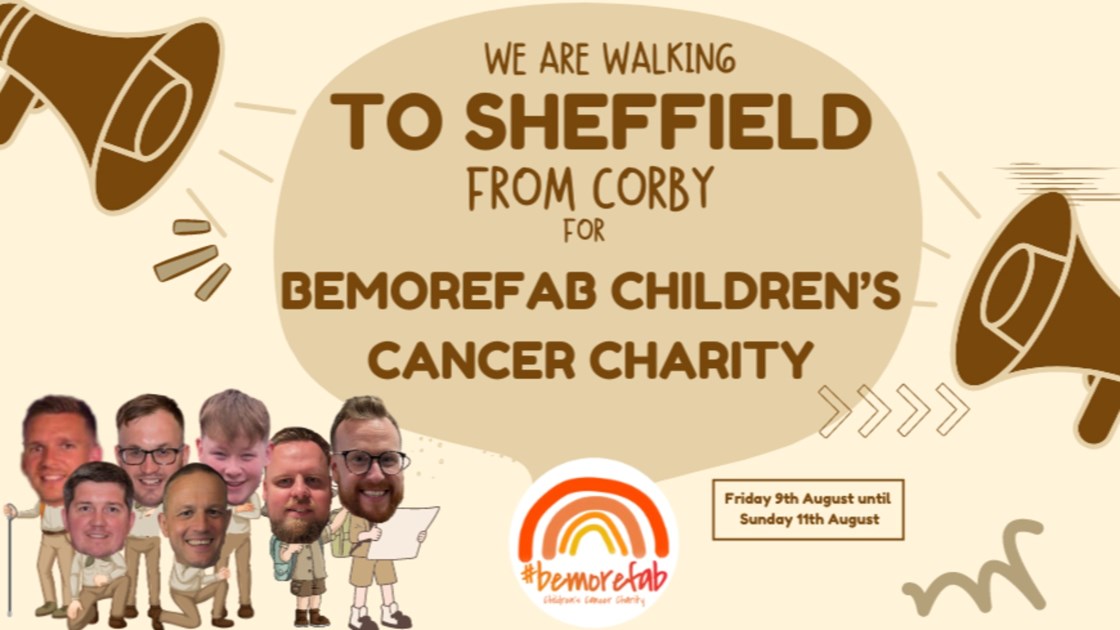 Andy Bark is fundraising for Bemorefab Children's Cancer Charity