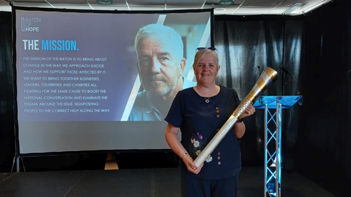 Shona Cannings is fundraising for The Baton of Hope UK