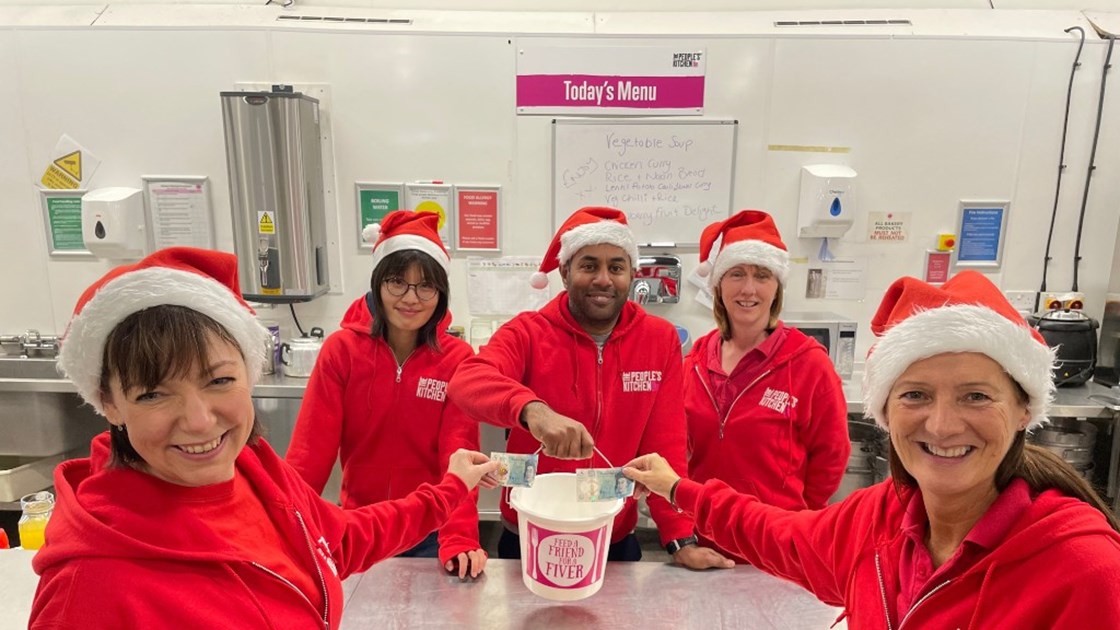 People's Kitchen "Feed a Friend for a Fiver" - JustGiving