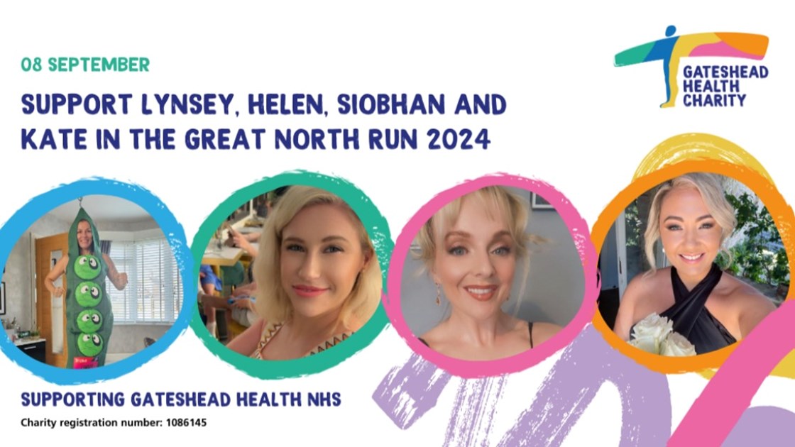 Support Lynsey, Helen, Kate and Siobhan in the Great North Run 2024 ...