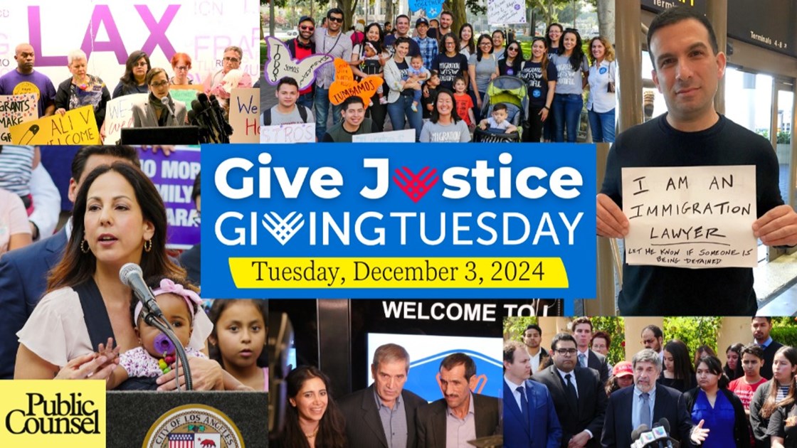 Give Justice on Giving Tuesday 2024 - JustGiving