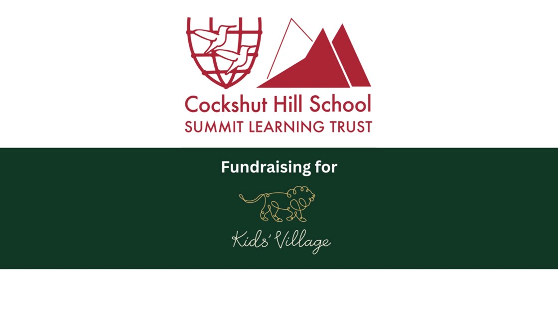 Cockshut Hill School is fundraising for Kids' Village