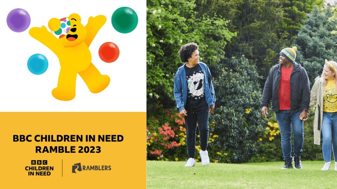 BBC Children in Need Ramble 2023 - JustGiving