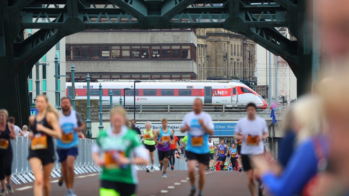 Team LNER is fundraising for CALM (Campaign Against Living Miserably)