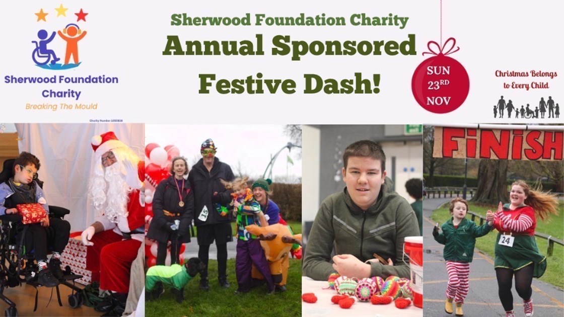 Sherwood Foundation Charity Festive Dash! - JustGiving