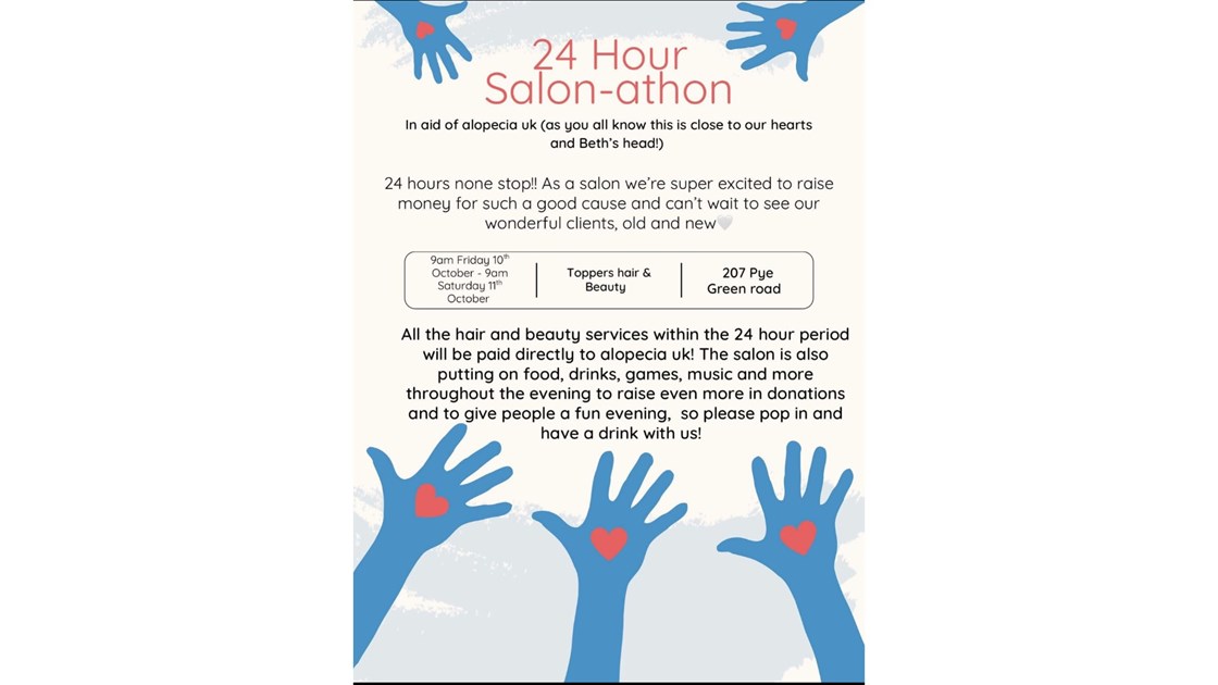 Beth Berns is fundraising for Alopecia UK