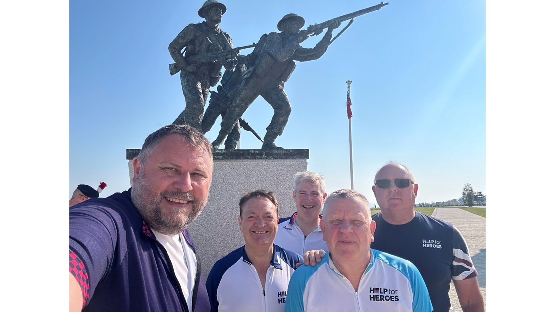 Ian Field is fundraising for Help for Heroes