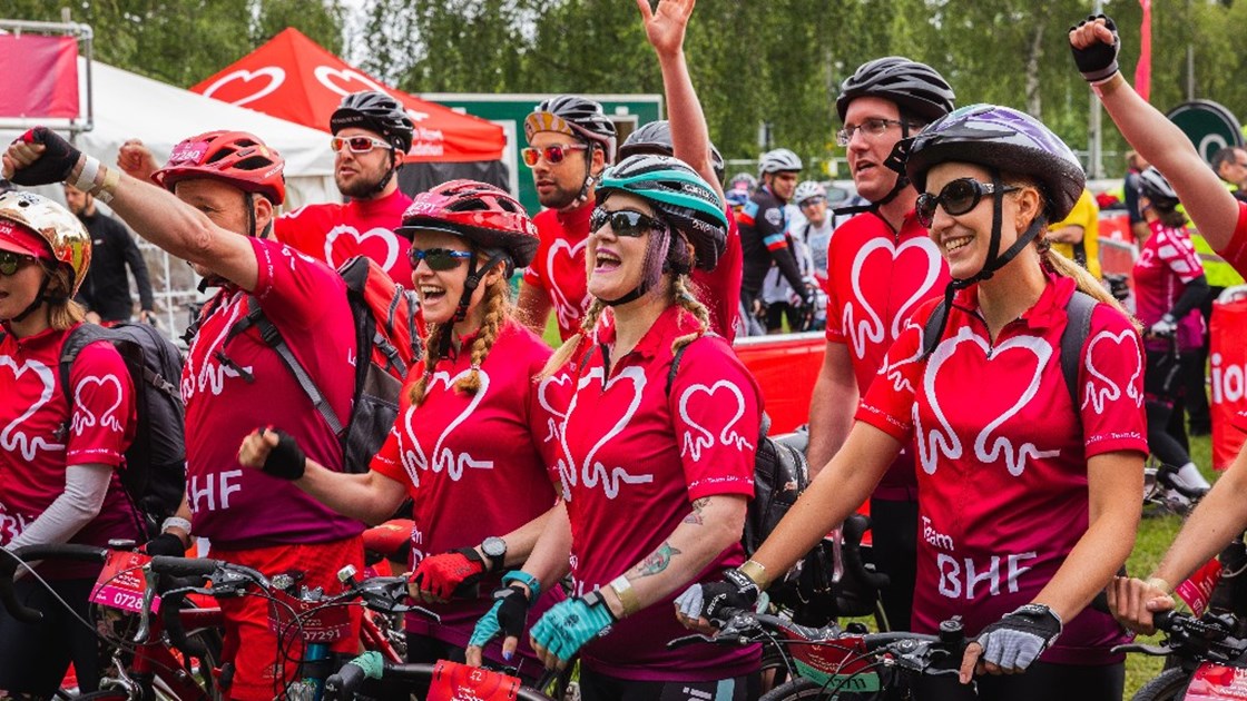 Chafing the Dream for Gilly is fundraising for British Heart Foundation