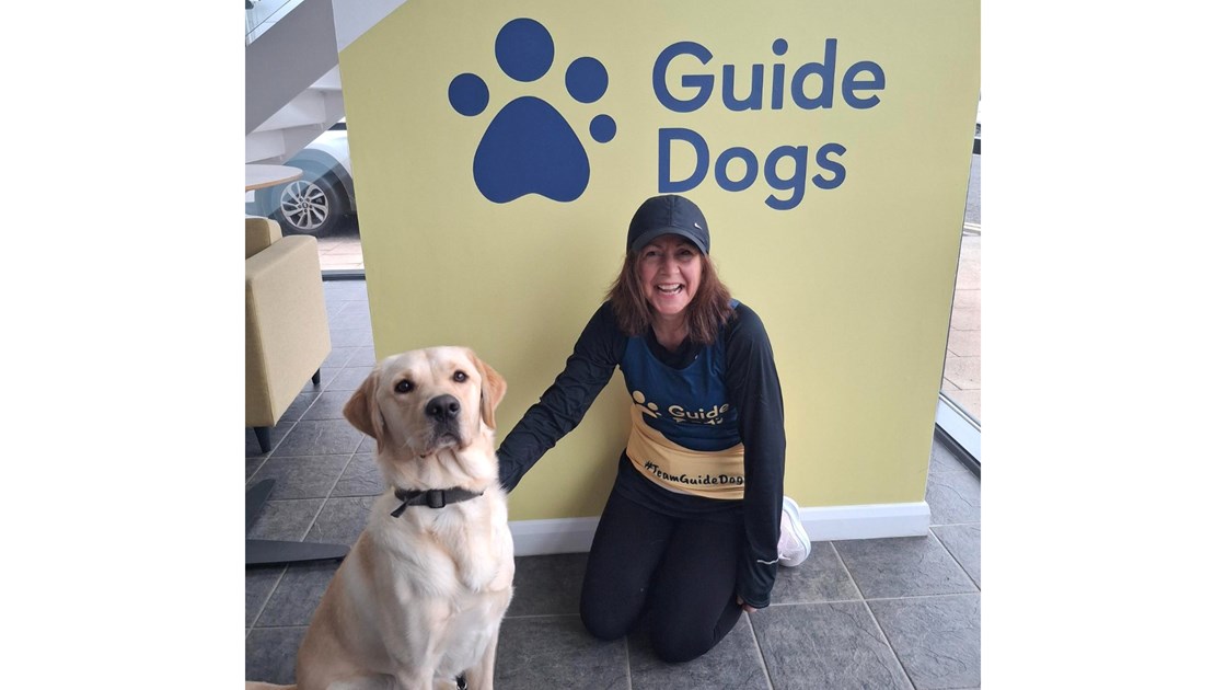 Sharon Lambert is fundraising for Guide Dogs