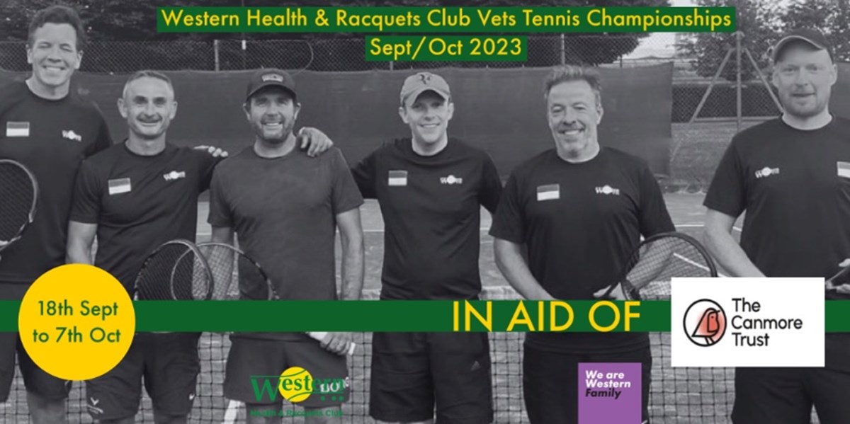 Western Health And Racquets Club is fundraising for The Canmore Trust
