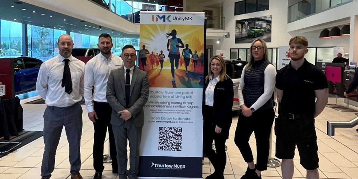 Thurlow Nunn Vauxhall is fundraising for UnityMK