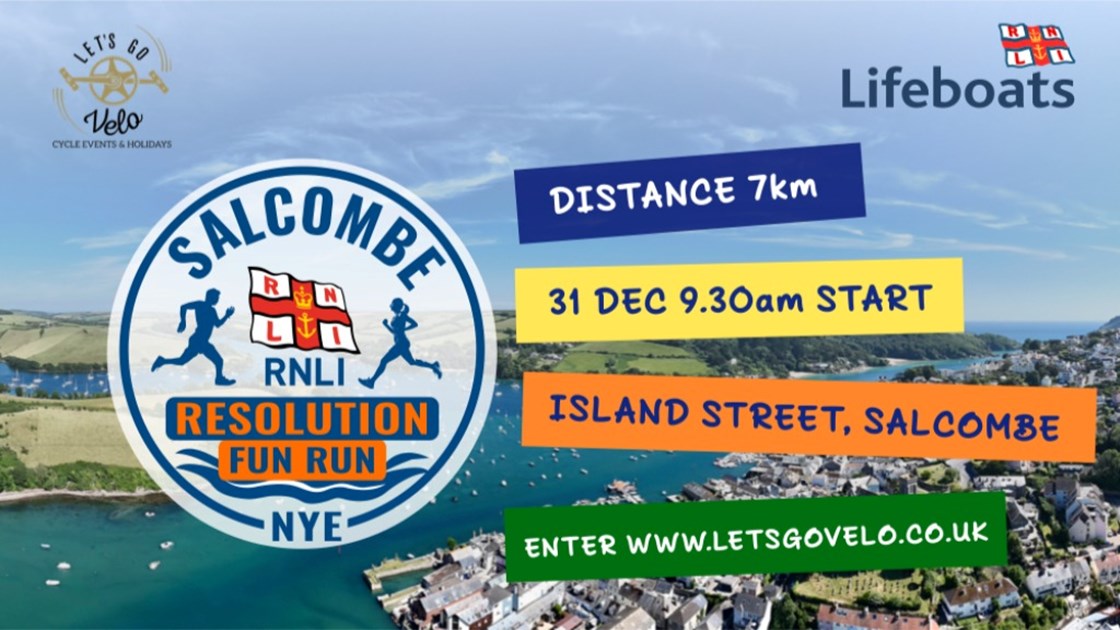 Salcombe RNLI Resolution Fun Run 2025 - JustGiving