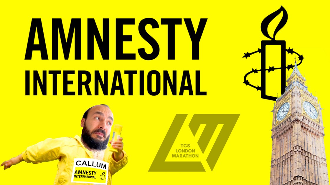 Callum McLaughlin is fundraising for Amnesty International UK