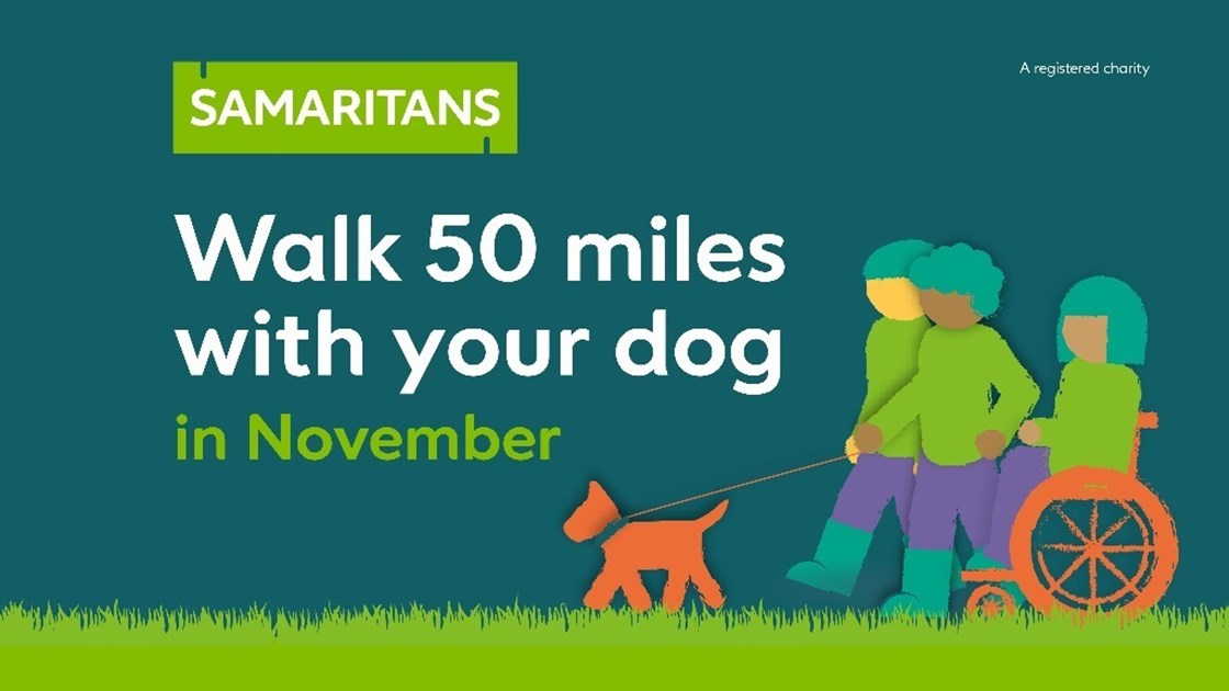 Walk 50 miles with your dog in November 2025 - JustGiving