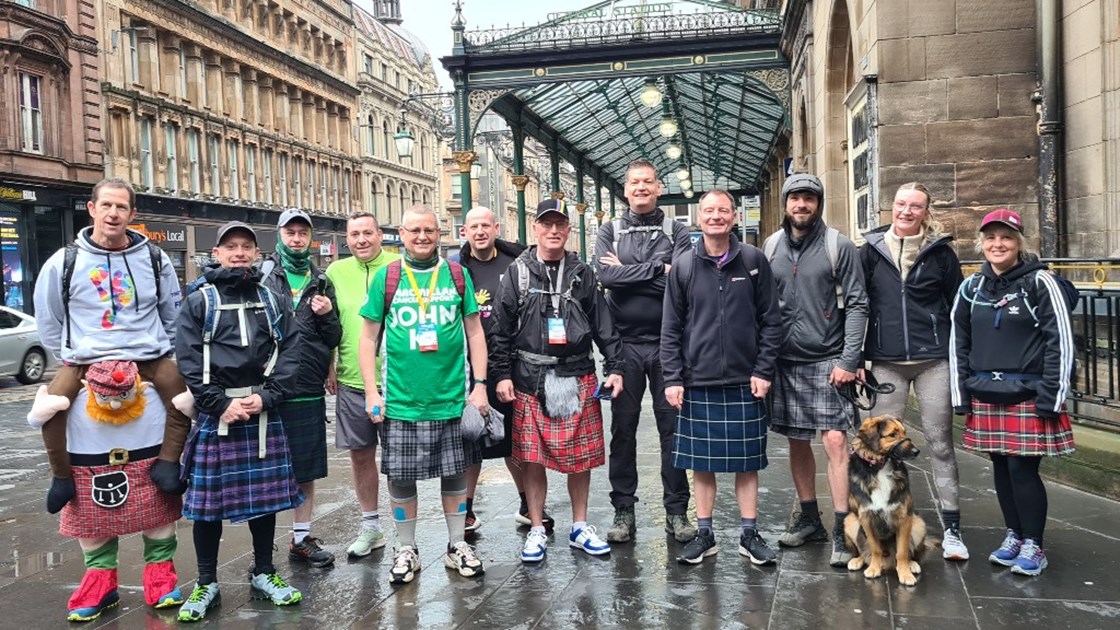 Glasgow Kiltwalk 2024 - JustGiving