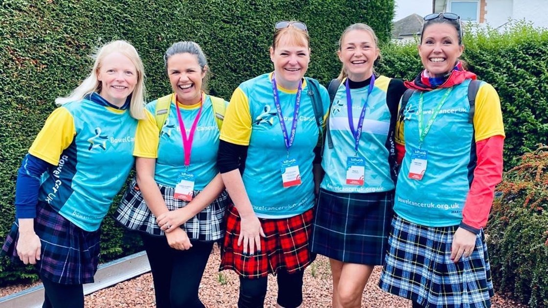 Maureen Bell is fundraising for Bowel Cancer UK