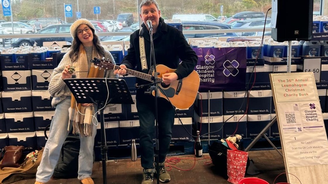 David Rollo is fundraising for Glasgow Children’s Hospital Charity