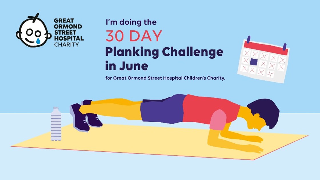 30 Day Planking Challenge in June - JustGiving