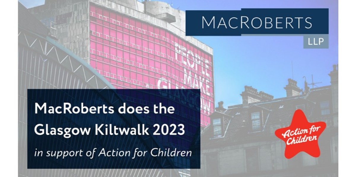 MacRoberts LLP is fundraising for Action for Children
