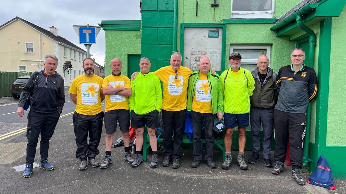 paul fitzpatrick is fundraising for Marie Curie