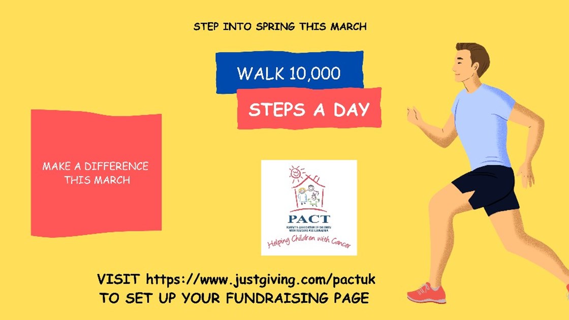 Step into Spring for PACT - JustGiving