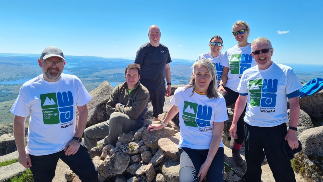 WaterAid Scotland Munro Challenge 2024 - JustGiving
