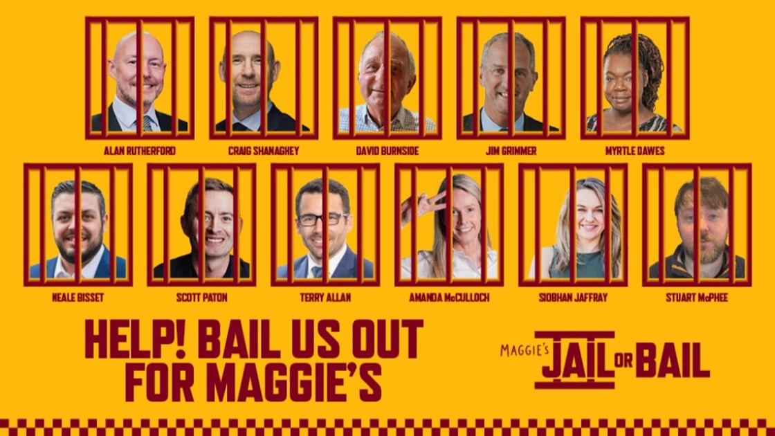Jail or Bail for Maggie's Aberdeen - JustGiving