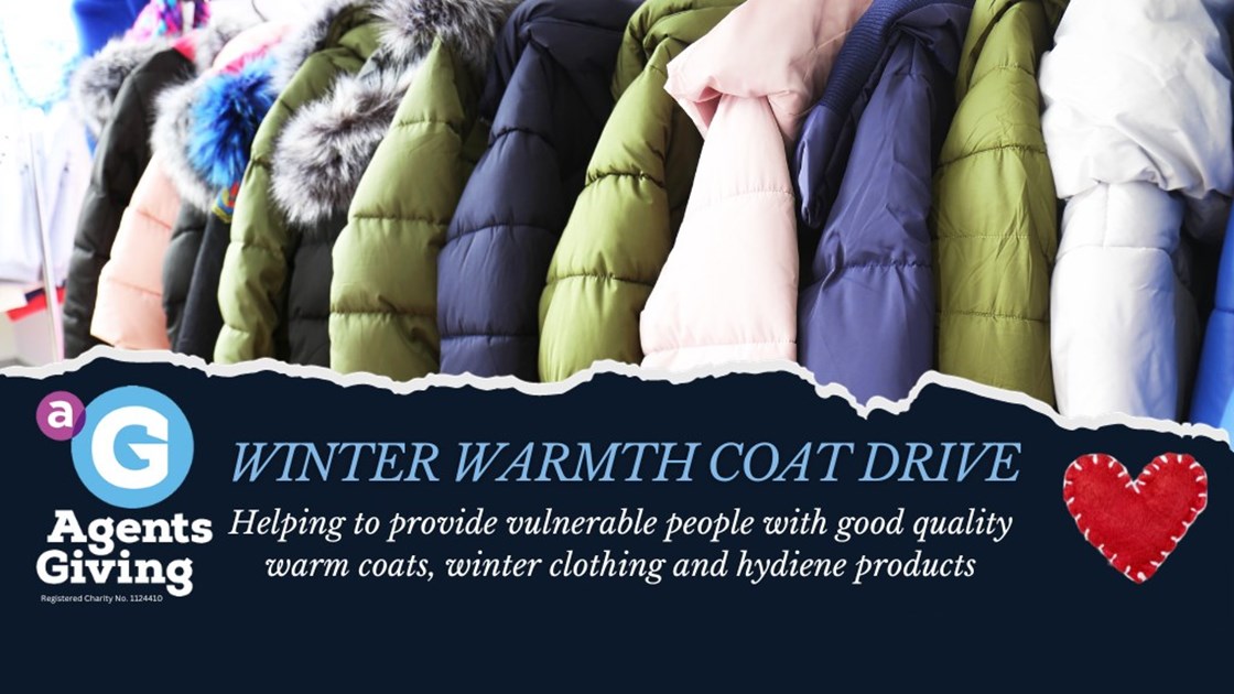 Agents Giving Winter Warmth Campaign 14th October 2024 - 31st January ...