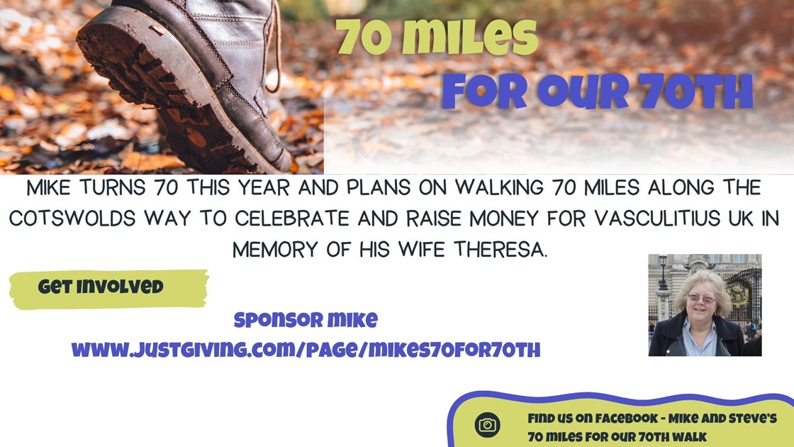 Claire Earl is fundraising for Vasculitis UK