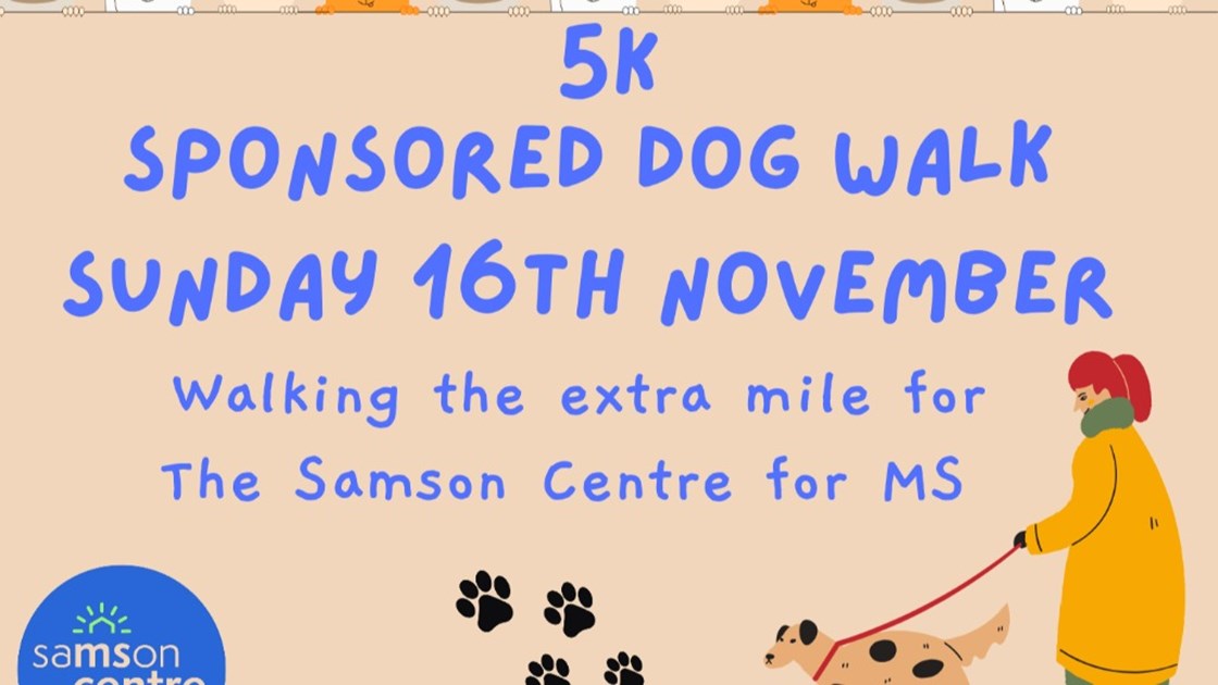 5K Sponsored Dog Walk - Sunday 16th November, 10:00 am - JustGiving