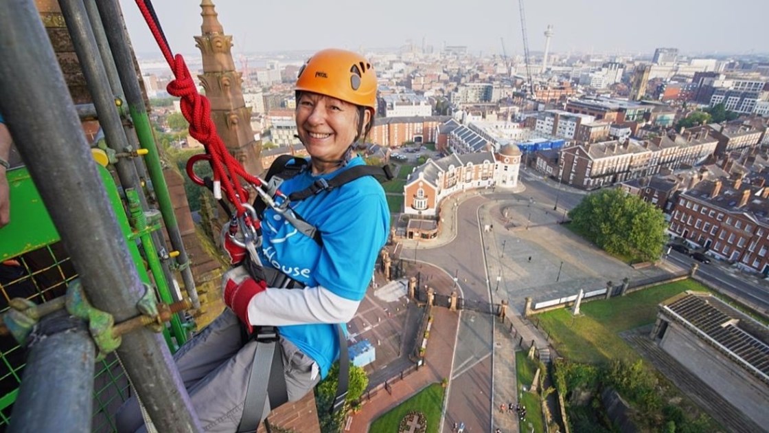 Claire House Liverpool Cathedral Abseil - JustGiving