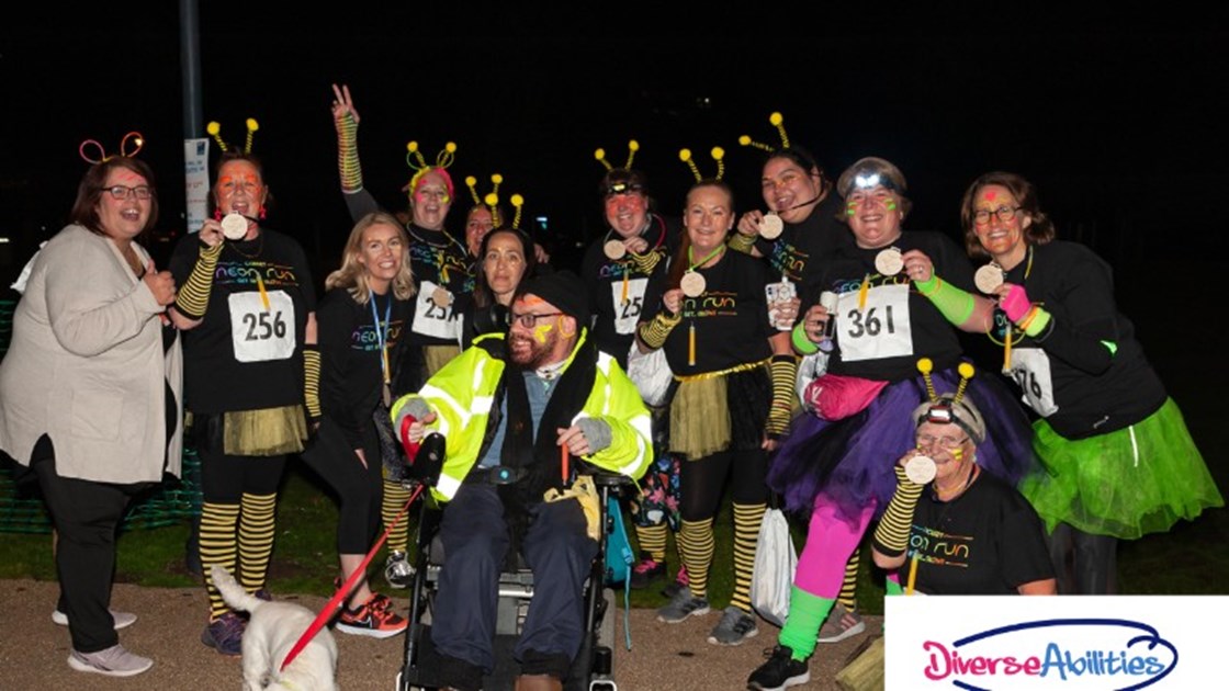 Liz Edwards is fundraising for Diverse Abilities