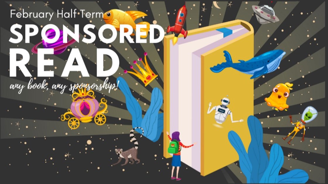 February Half Term Sponsored Read - JustGiving